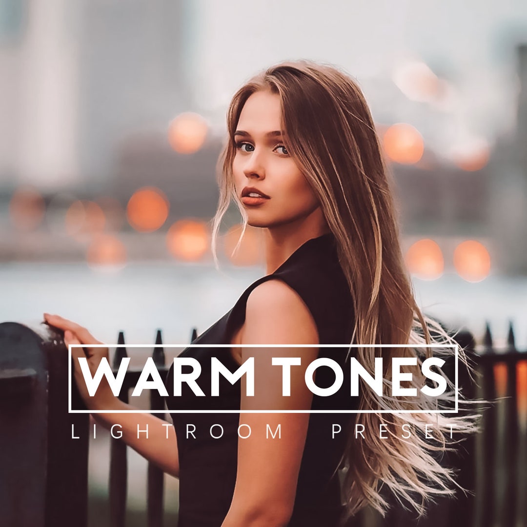 Warm Lightroom Presets: Mobile & Desktop Photo Filters (digital ...