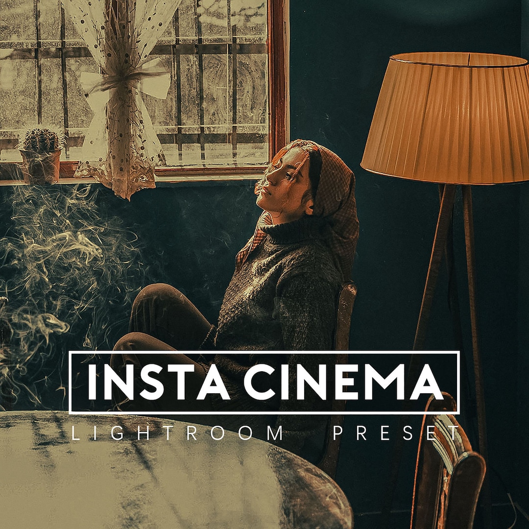 Insta Cinema Lightroom Presets: Cinematic Photo Effects (digital ...