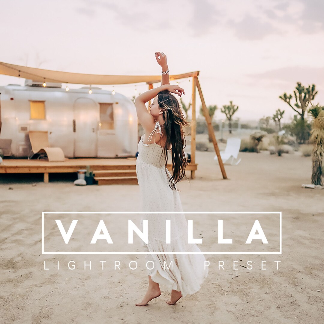 20 Vanilla Lightroom Mobile & Desktop Presets,beige Clean Photo Editing Filter,instagram Filters ...