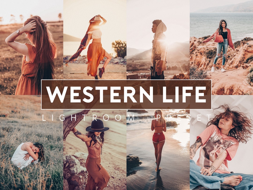 Western Lightroom Presets: Rustic Photo Filters (digital Download) - Etsy