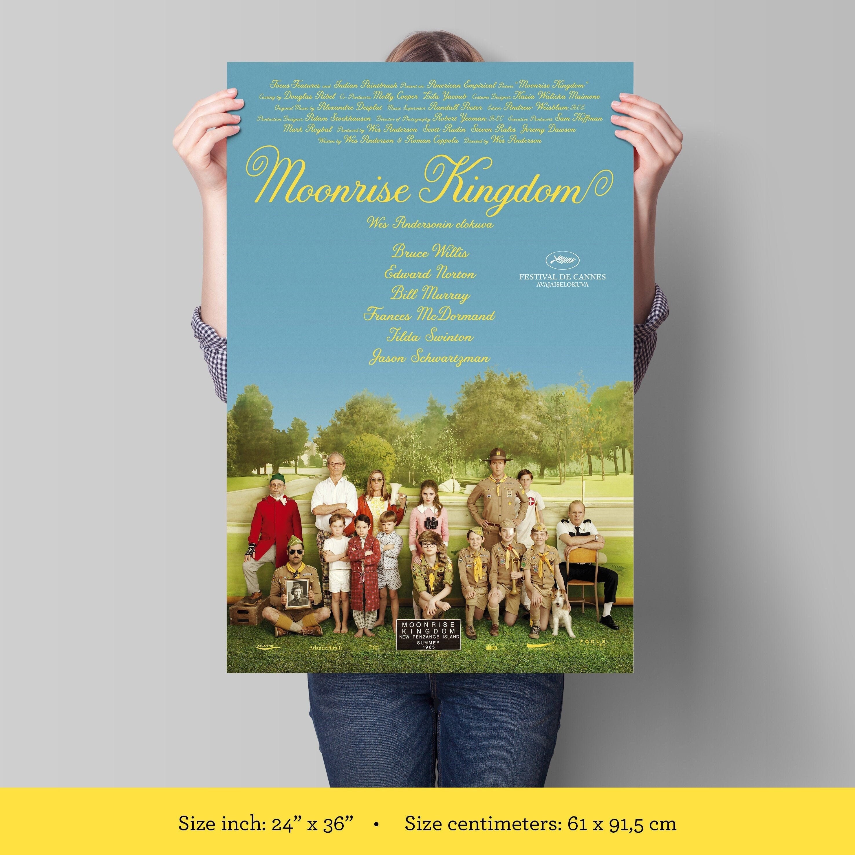 Wes Anderson Moonrise Kingdom Poster