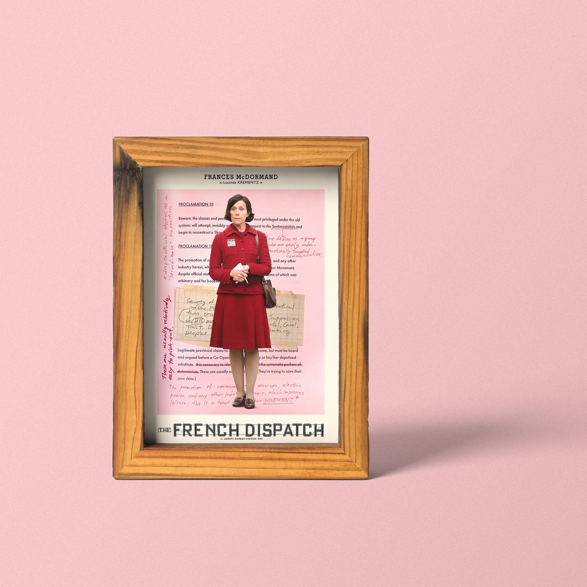 The French Dispatch Character Mini Poster | Etsy