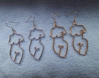Body Earrings | Etsy