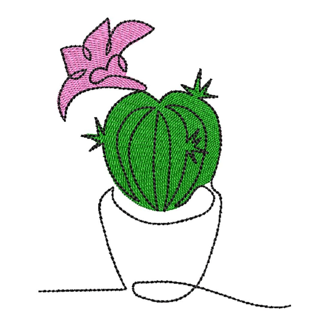 Succulent, Cactus, Machine Embroidery Design - Etsy