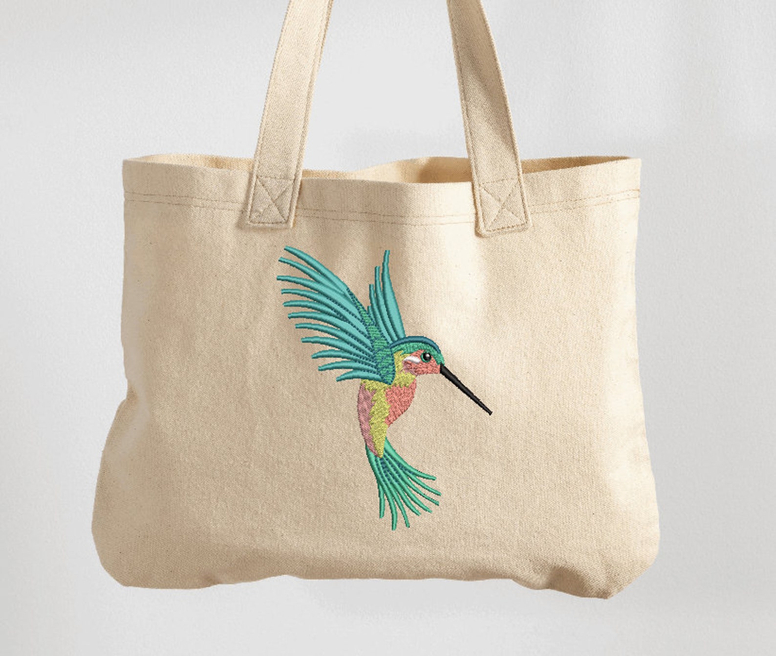 Humming Bird Machine Embroidery Design - Etsy