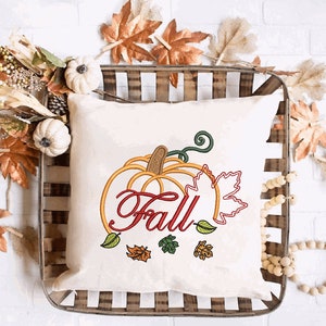 Hello Fall, Machine Embroidery Design - Etsy