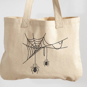 Spider Web With Spiders, Halloween Machine Embroidery - Etsy