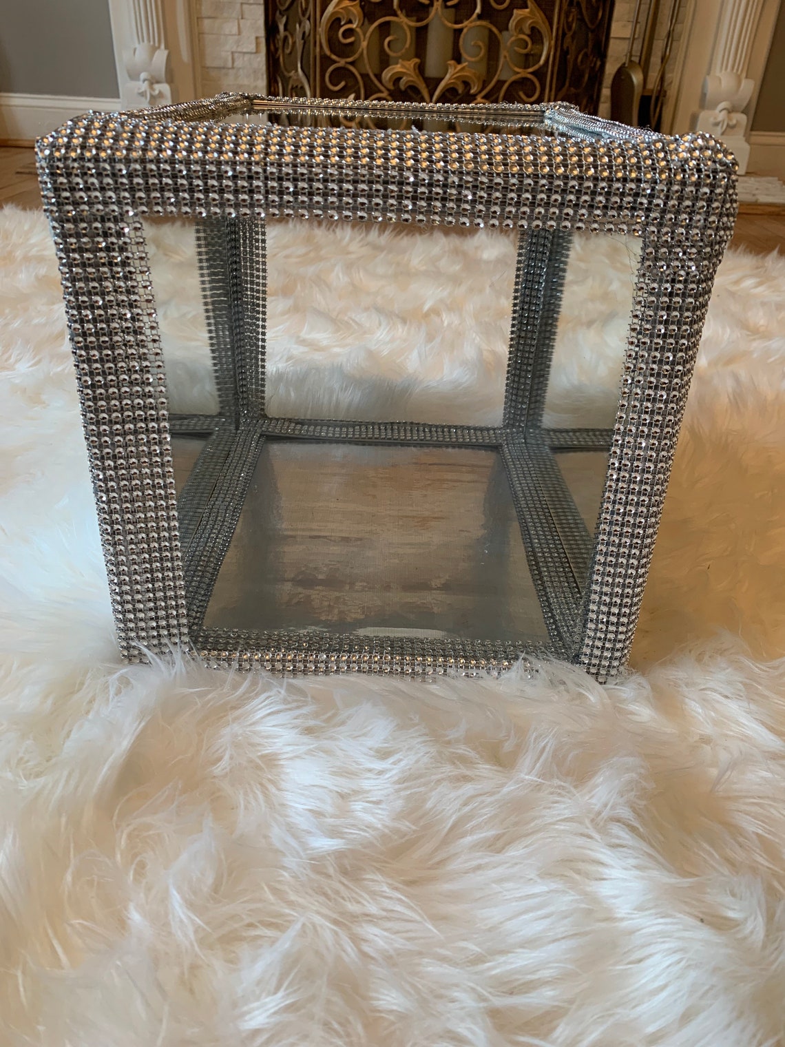 Mirror Card Box - Elegant Card Box for Weddings, Events - Etsy