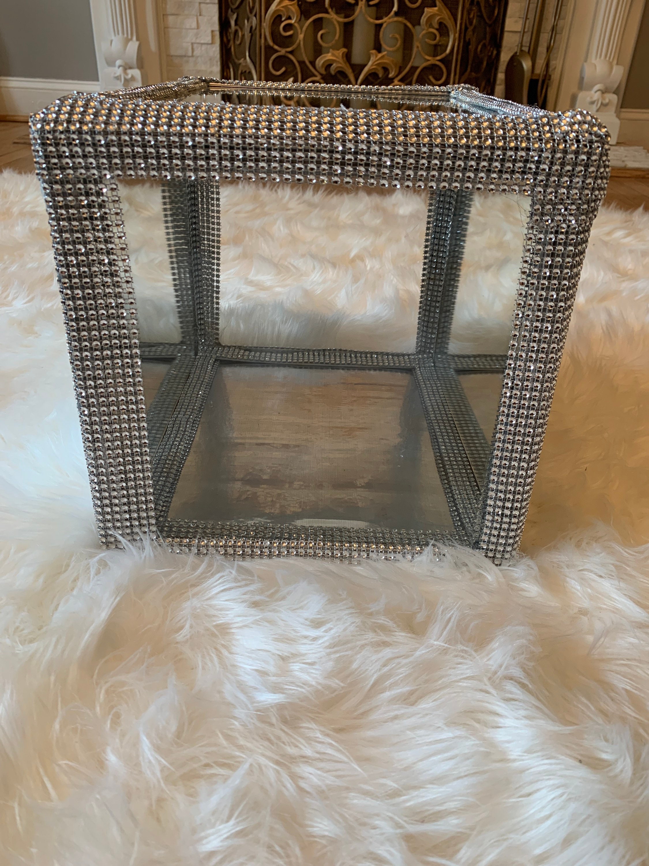 Mirror Card Box - Elegant Card Box for Weddings, Events - Etsy