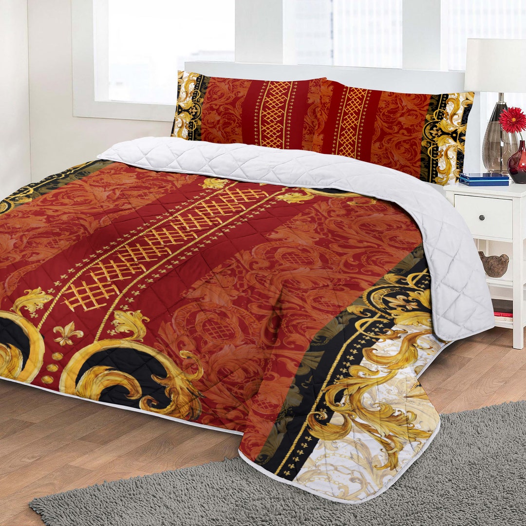 Baroque Eccentric Personalised Designs Thin Quilt Bedspread Blanket for ...