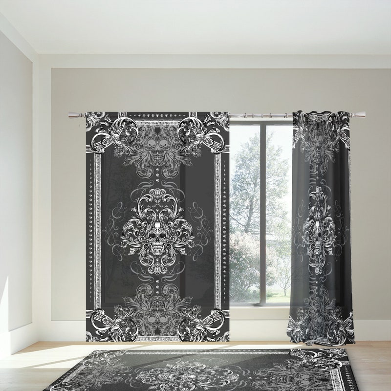 Gothic Curtains - Etsy