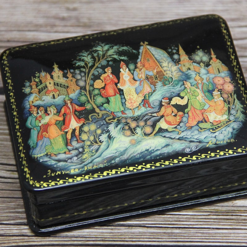 Lacquer Box - Etsy