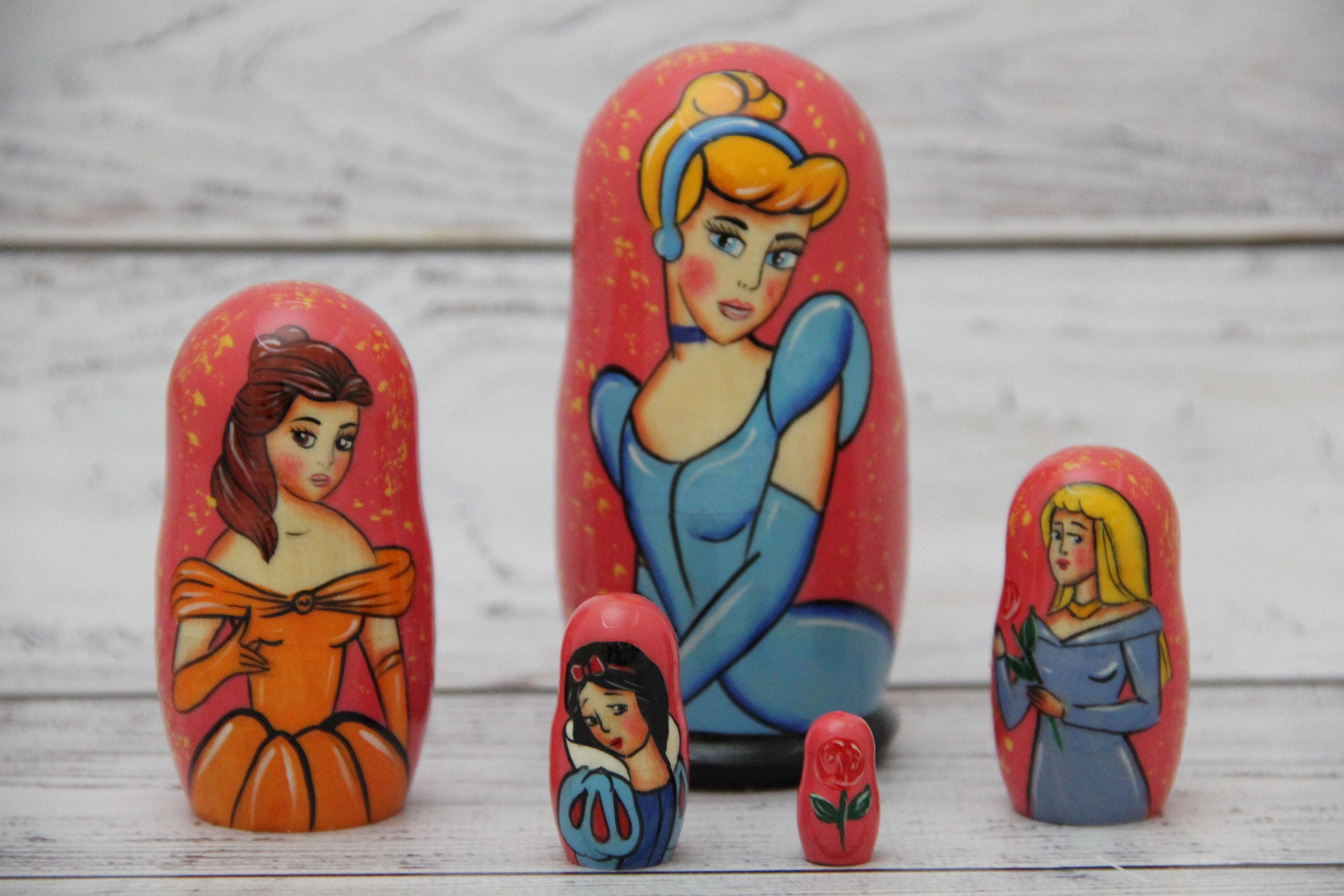 Toys The Simpsons Cartoon Heroes Russian Nesting Doll 4.13 or 10.5 cm ...