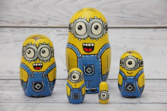 Toys The Simpsons Cartoon Heroes Russian Nesting Doll 4.13 or 10.5 cm ...