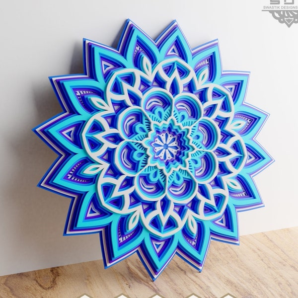 Mandala Cnc File - Etsy