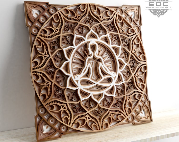 Rose of Venus | Sacred Geometry Wall Hanging | Astrology Orbit | Golden ...