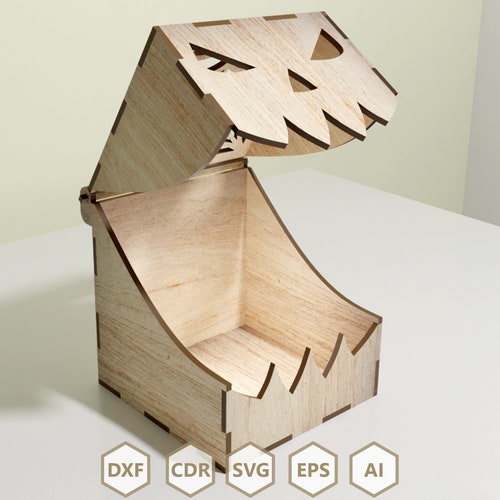 Haloween Box 3mm Lasercut Files DXF SVG CDR Ai Formats. - Etsy