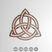 Celtic Knot Symbol Dxf File Svg Template for Laser Cutting Cnc Wood ...