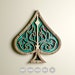 MULTILAYER ACE of SPADE Dxf Files Wallart for Lasercutting or Scrollsaw ...