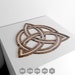 Celtic Knot Symbol Dxf File Svg Template for Laser Cutting Cnc Wood ...