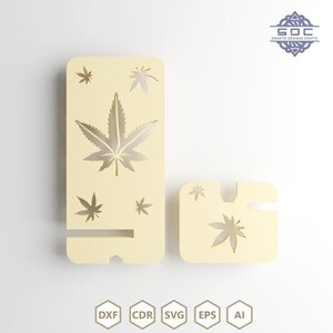 Cellphone Stand M02 Dxf Files Svg Template for Laser Cutting Cnc ...