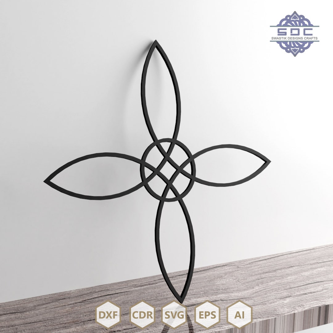 Wiccan Symbol Protection Wiccan Symbol Svg Template Dxf Files for Laser ...