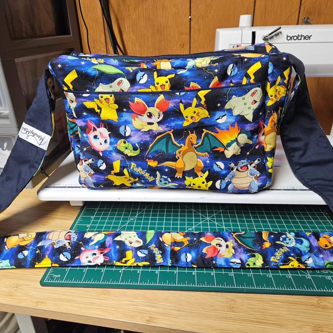 Blue Pokémon Crossbody Shoulder Bag Set - Etsy