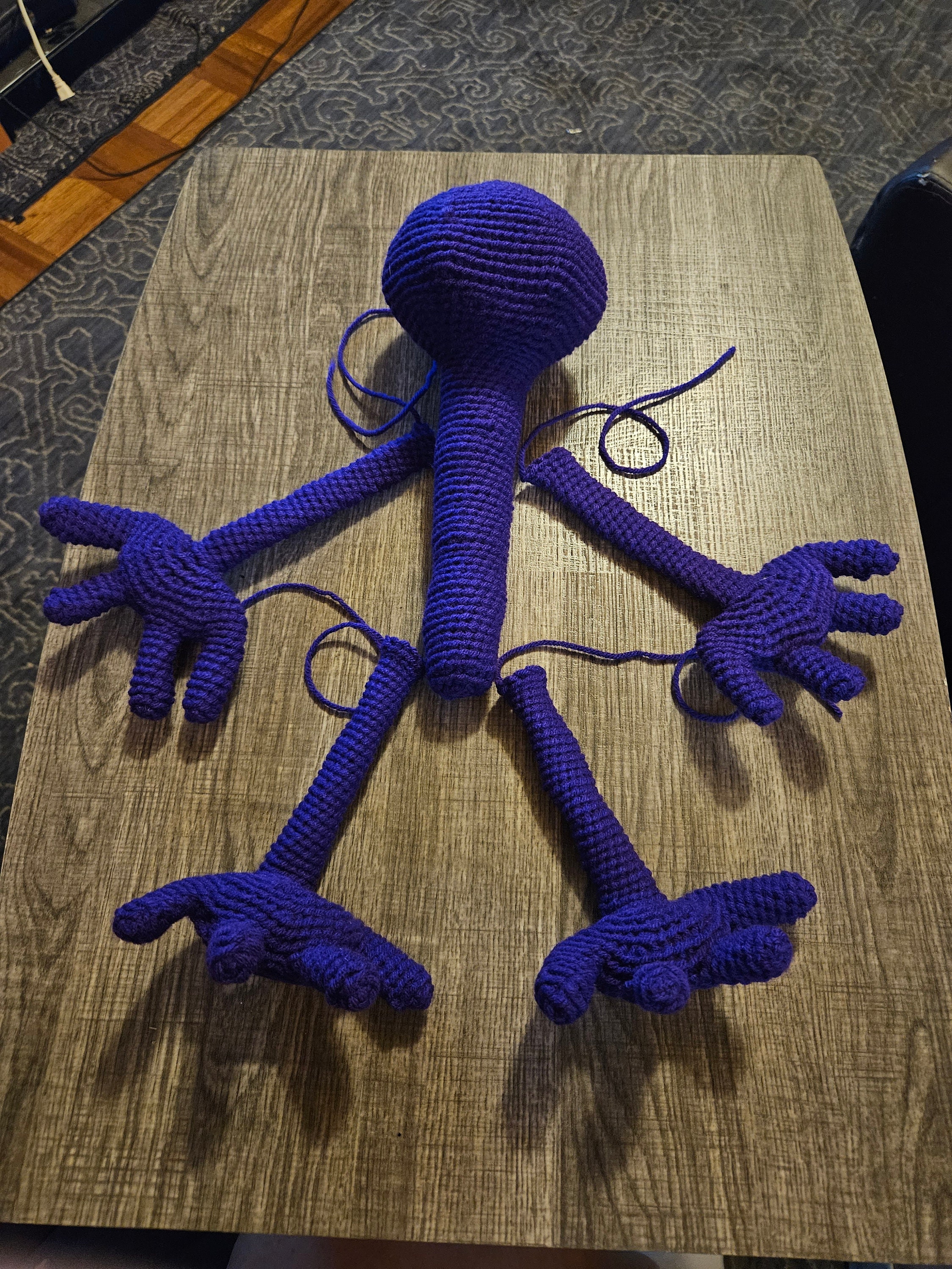 Purple Friend Crochet Pattern - Etsy