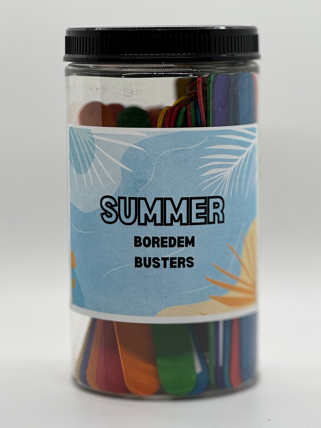 Kid Activity Kit, Boredom Buster, I'm Bored Jar, Summer Bucket List ...