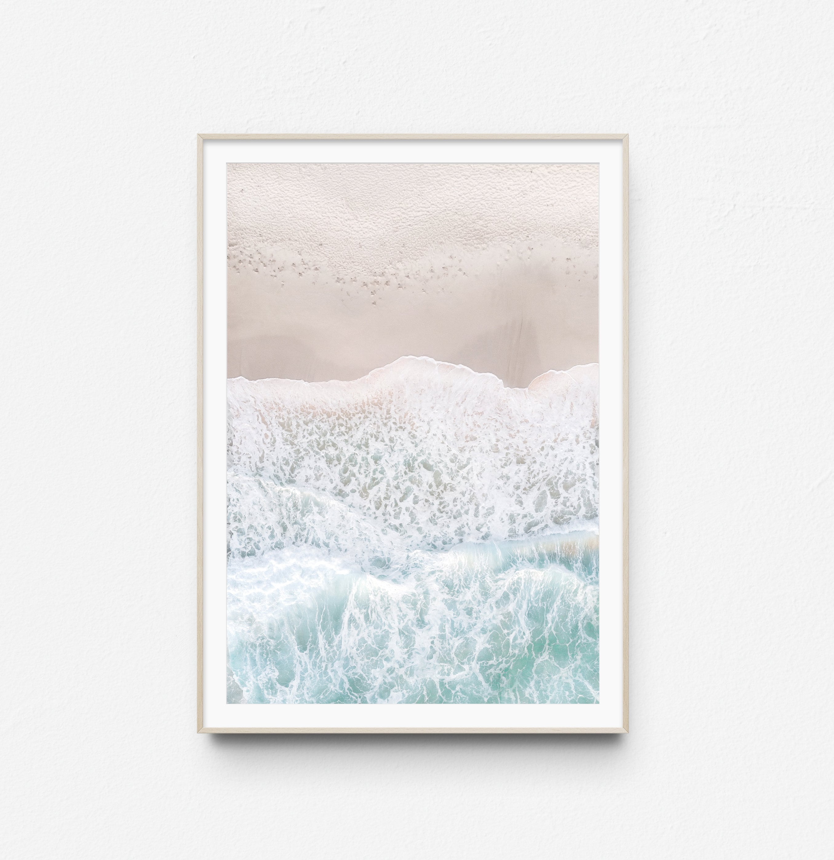 Aerial Beach Print Set of 2,ocean Print Set,beach Wall Art,beach Print ...
