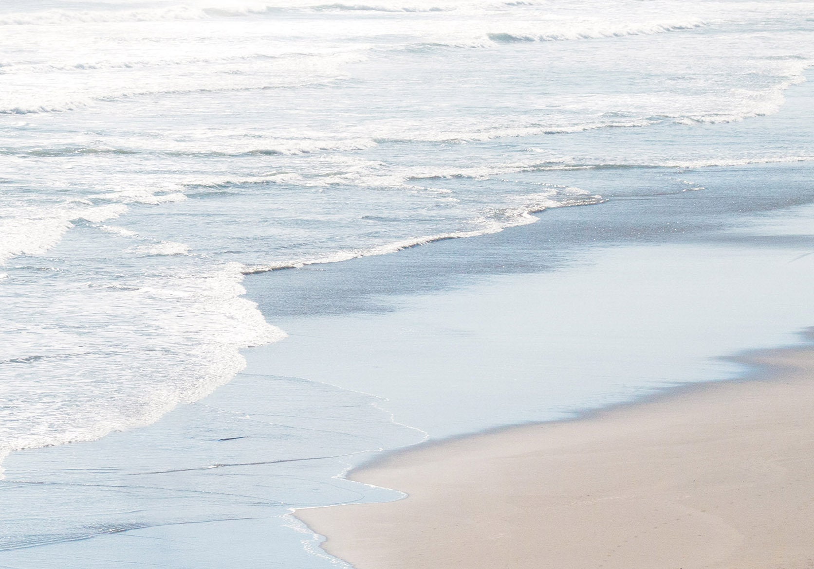 Pastel Beach Print,ocean Waves Print,beach Coastal Print,printable Wall ...