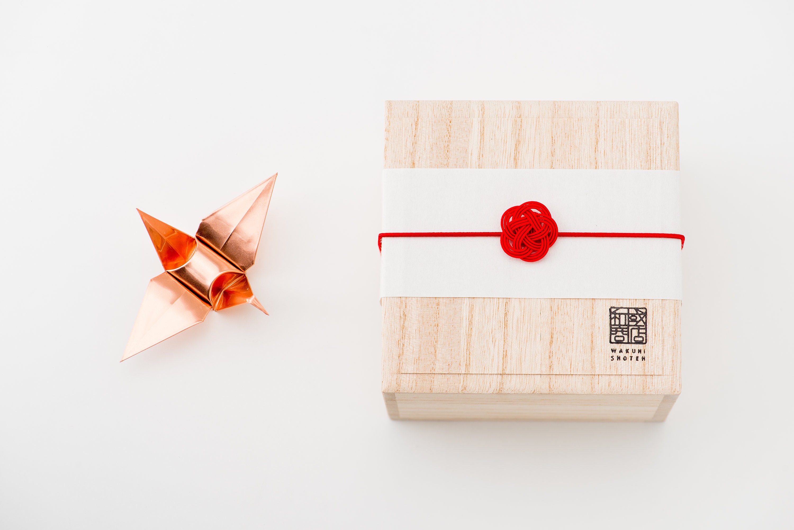 Copper Origami Crane Japan Handmade Metal Craft Christmas - Etsy