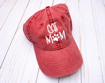 Cat Mom Hat - Etsy