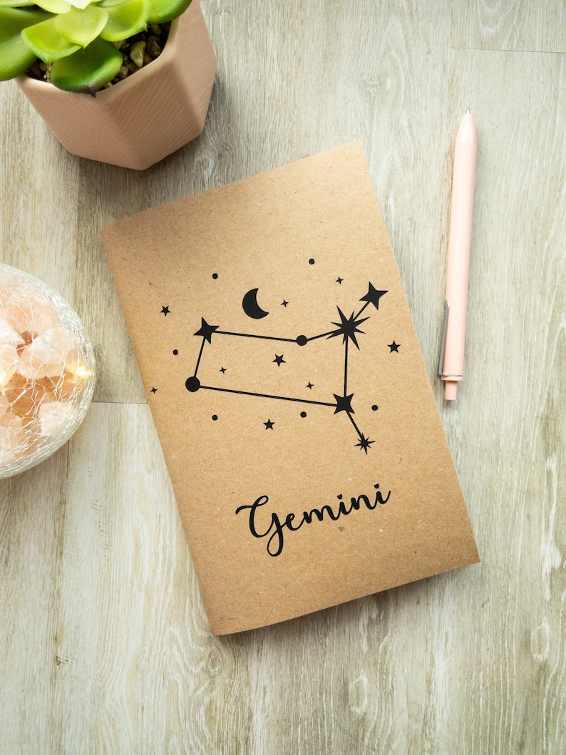 Zodiac Sign Journal Astrology Gifts for Her Birthday Gift - Etsy