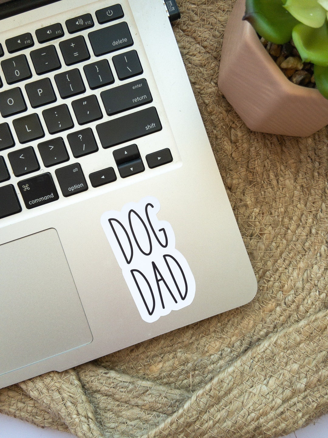 Dog Dad Sticker, Water Bottle Sticker, Dog Parent Gift for Dog Adoption ...