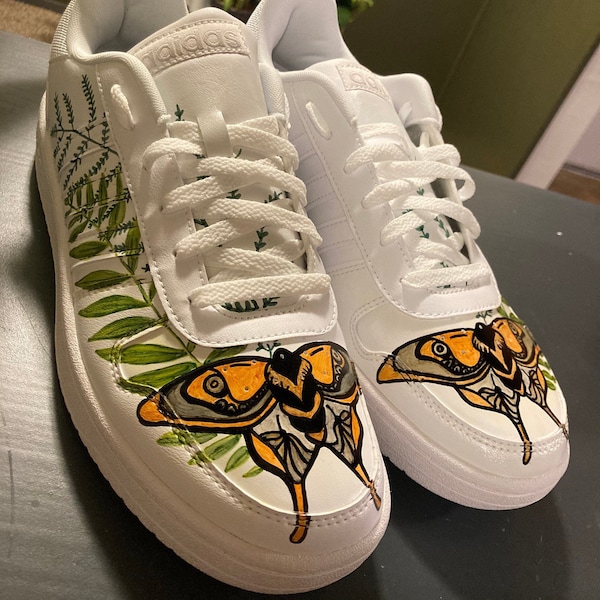 Hand Painted Shoes - Etsy