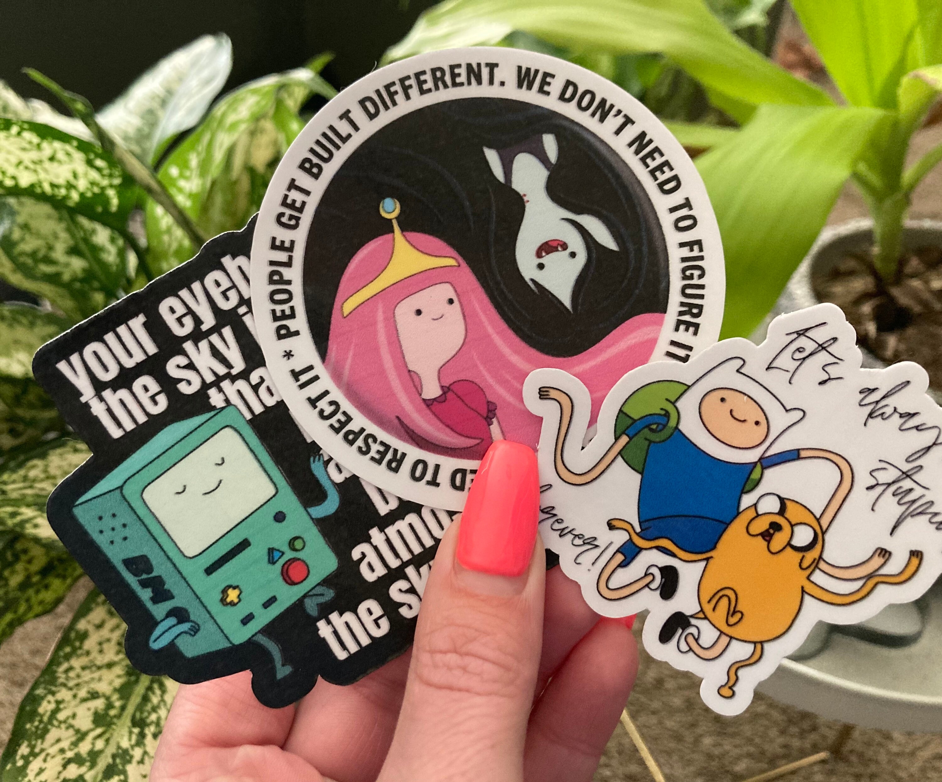 Adventure Time Vinyl Stickers - Etsy