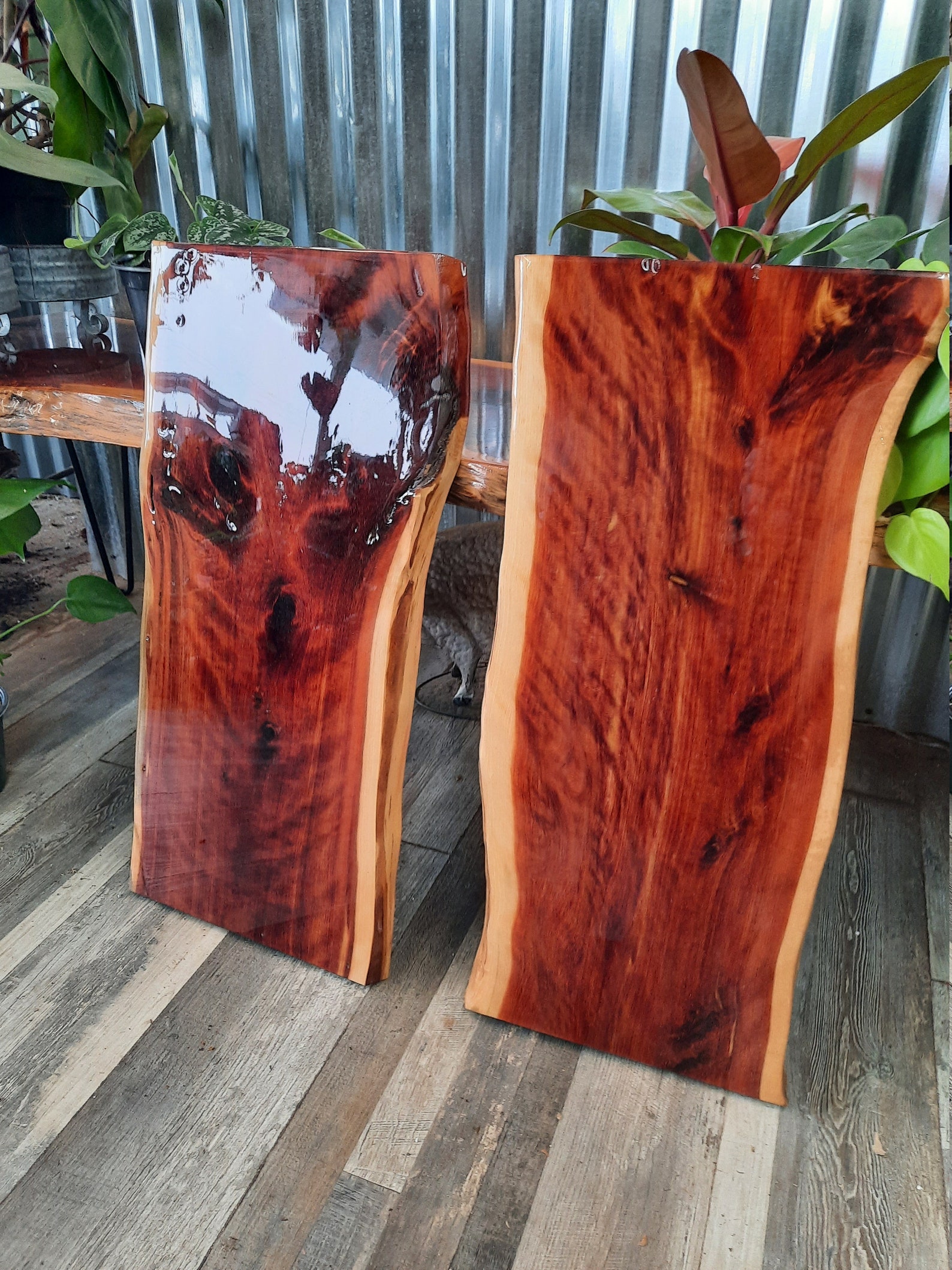 Lapboard Lapdesk Wooden Lap Table // Live Edge SATIN or - Etsy