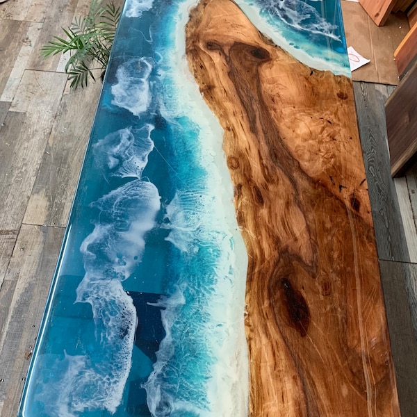Epoxy Table Ocean - Etsy