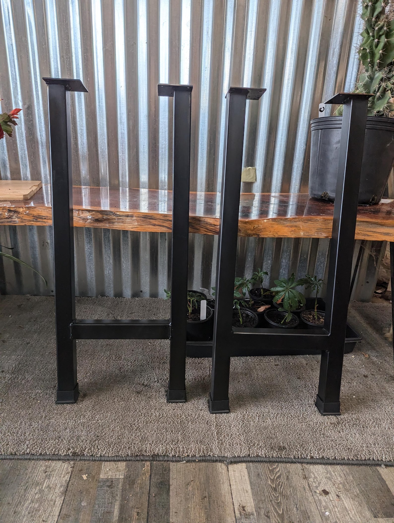 H-frame Metal Table Legs Set of 2 ..BEST PRICES !!! Coffee Table ...