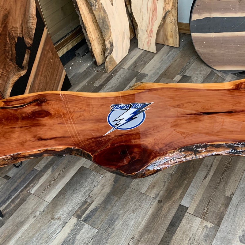 Live Edge Bench - Etsy