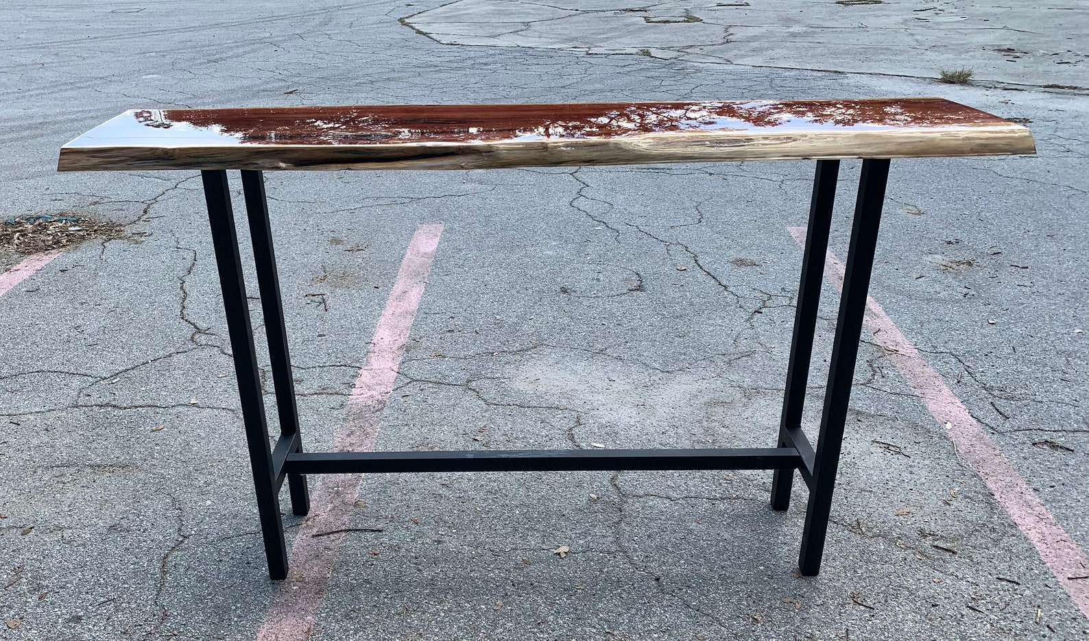 Metal Table Legs - H Style - Bar Top / H -with Foot Bar / Custom ...