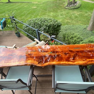 Bar Top Live Edge Epoxy River Bar Top Cedar BEST PRICES ! River Table ...