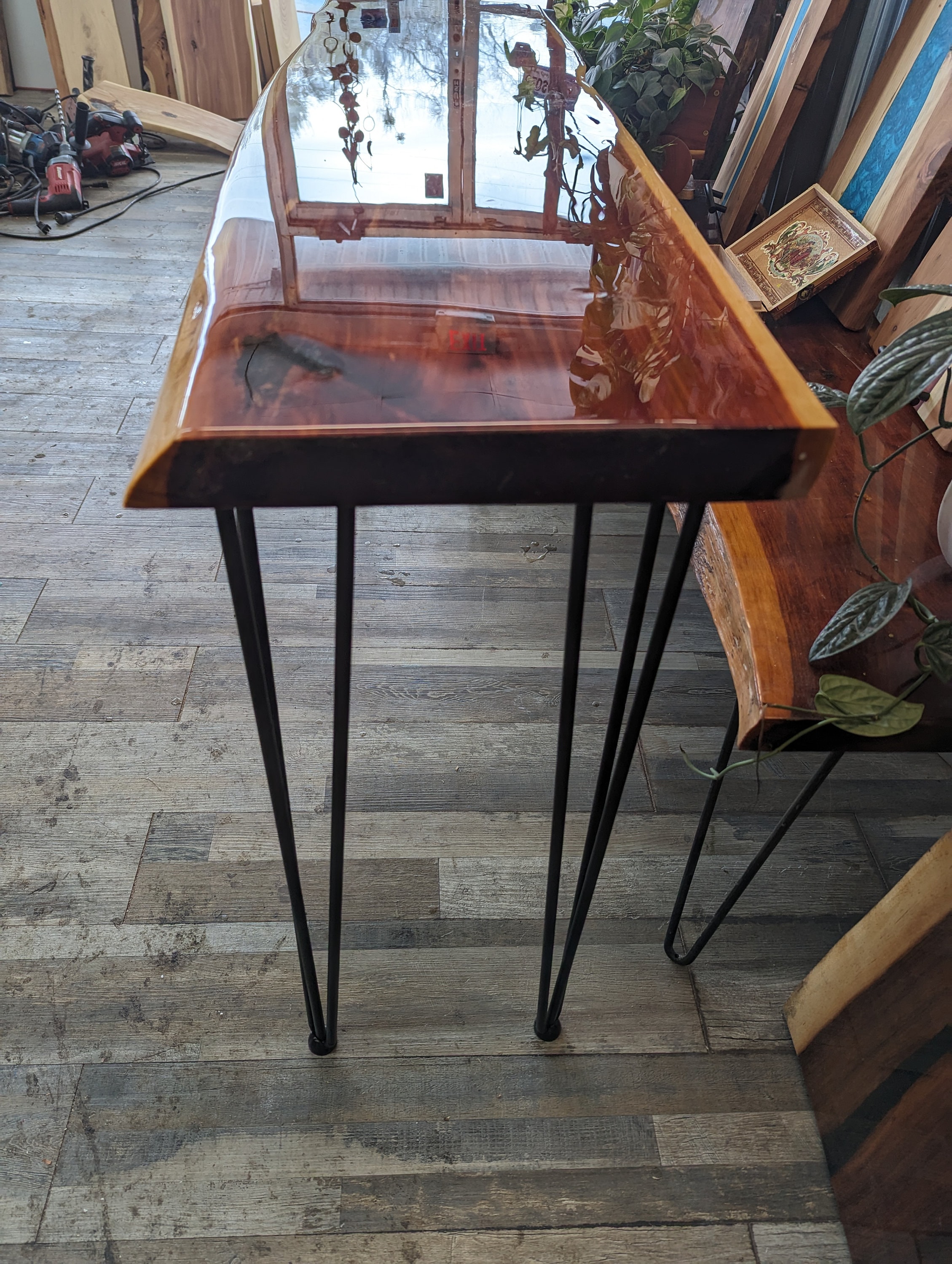 Console Table - Couch / Bench Cedar Sofa Table / Entryway Table Able ...