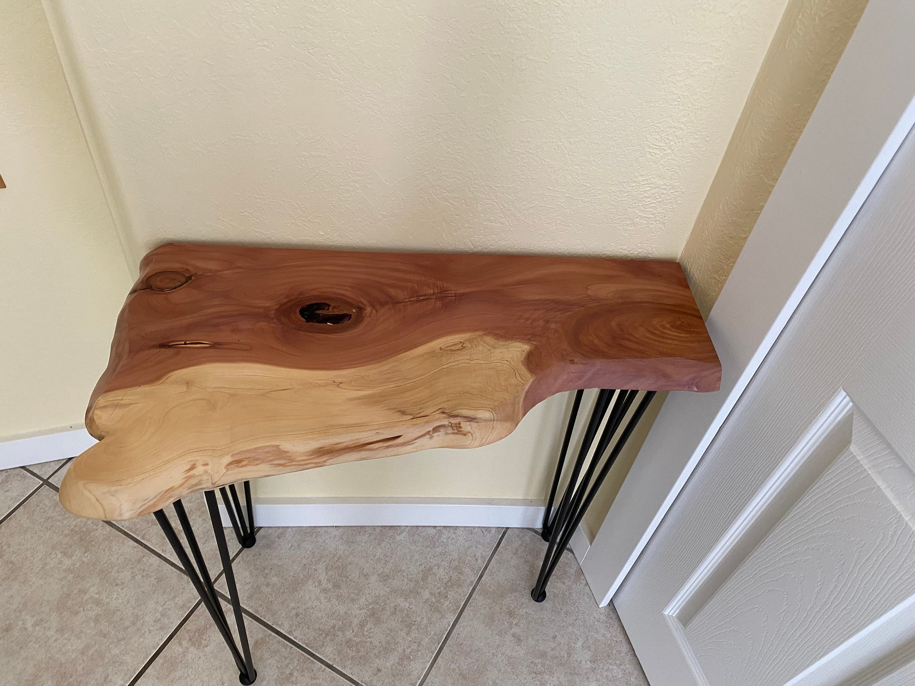 Console Table - Couch / Bench Cedar Sofa Table / Entryway Table Able ...