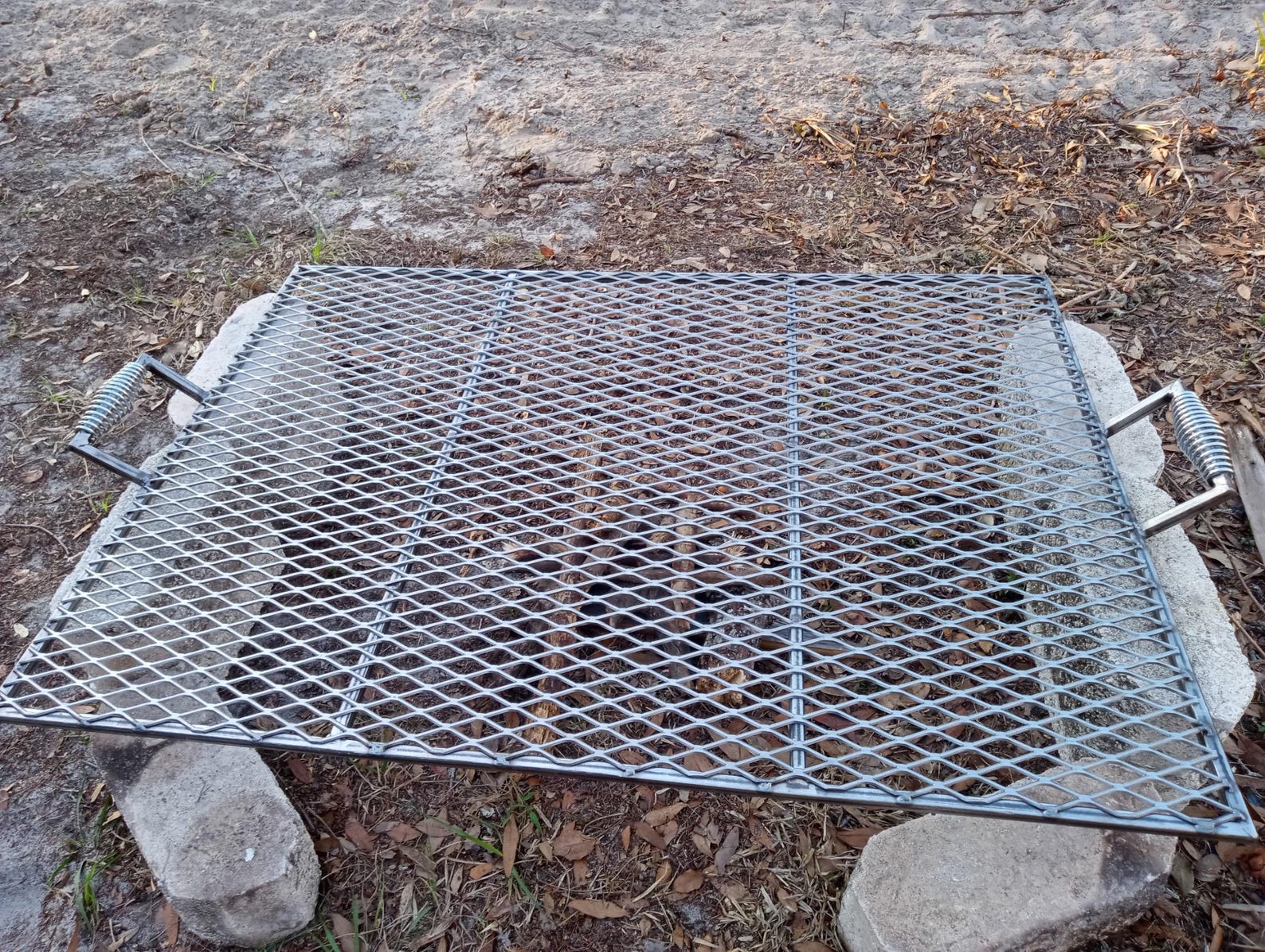 Cooking Grate Custom- Camping Grill - Open Fire Cooking Grate ...