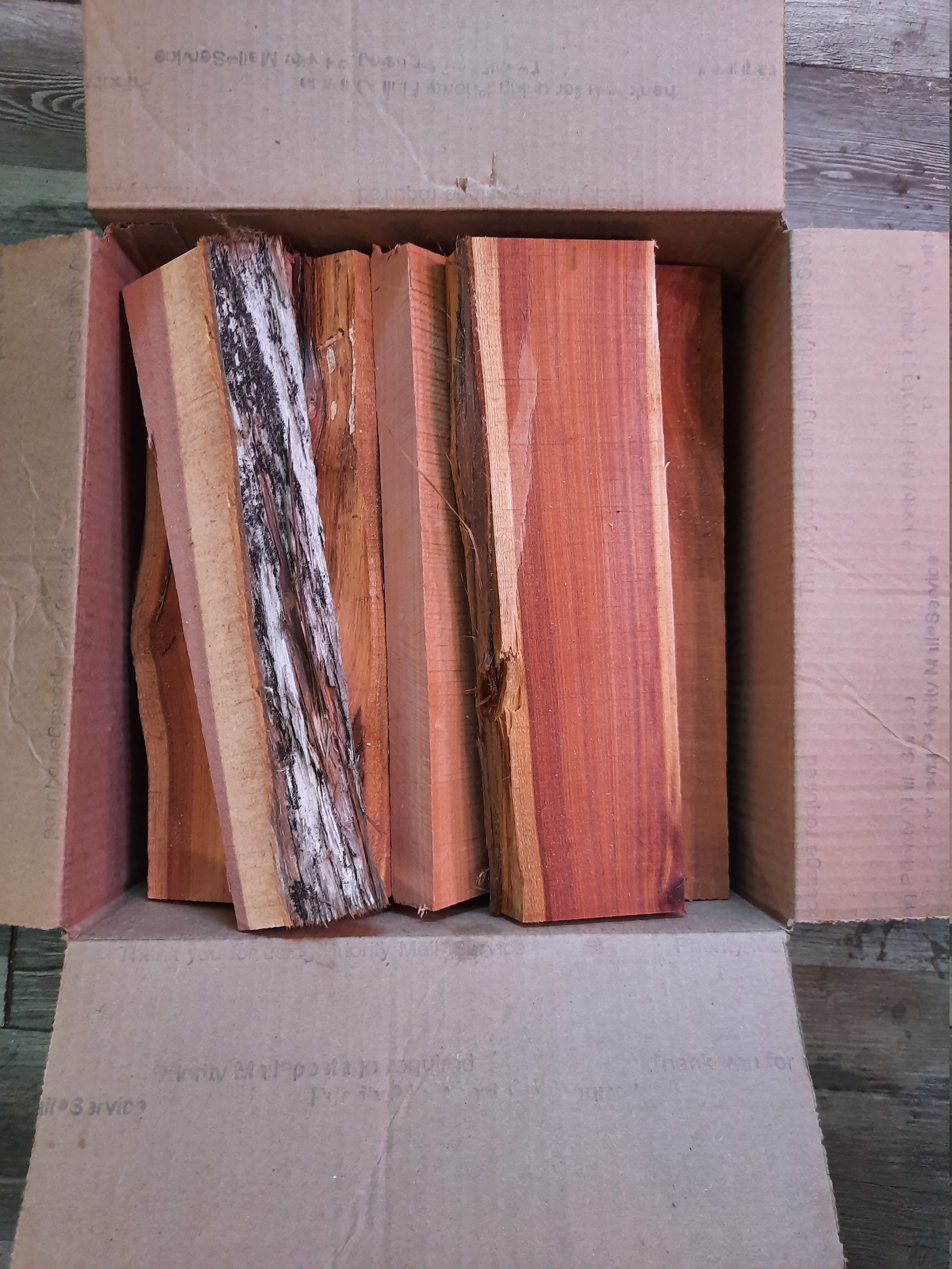 Eastern Aromatic Red Cedar Kindling Red Cedar Sticks Cedar | Etsy