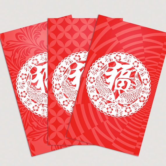 Vietnamese Tet Red Envelope