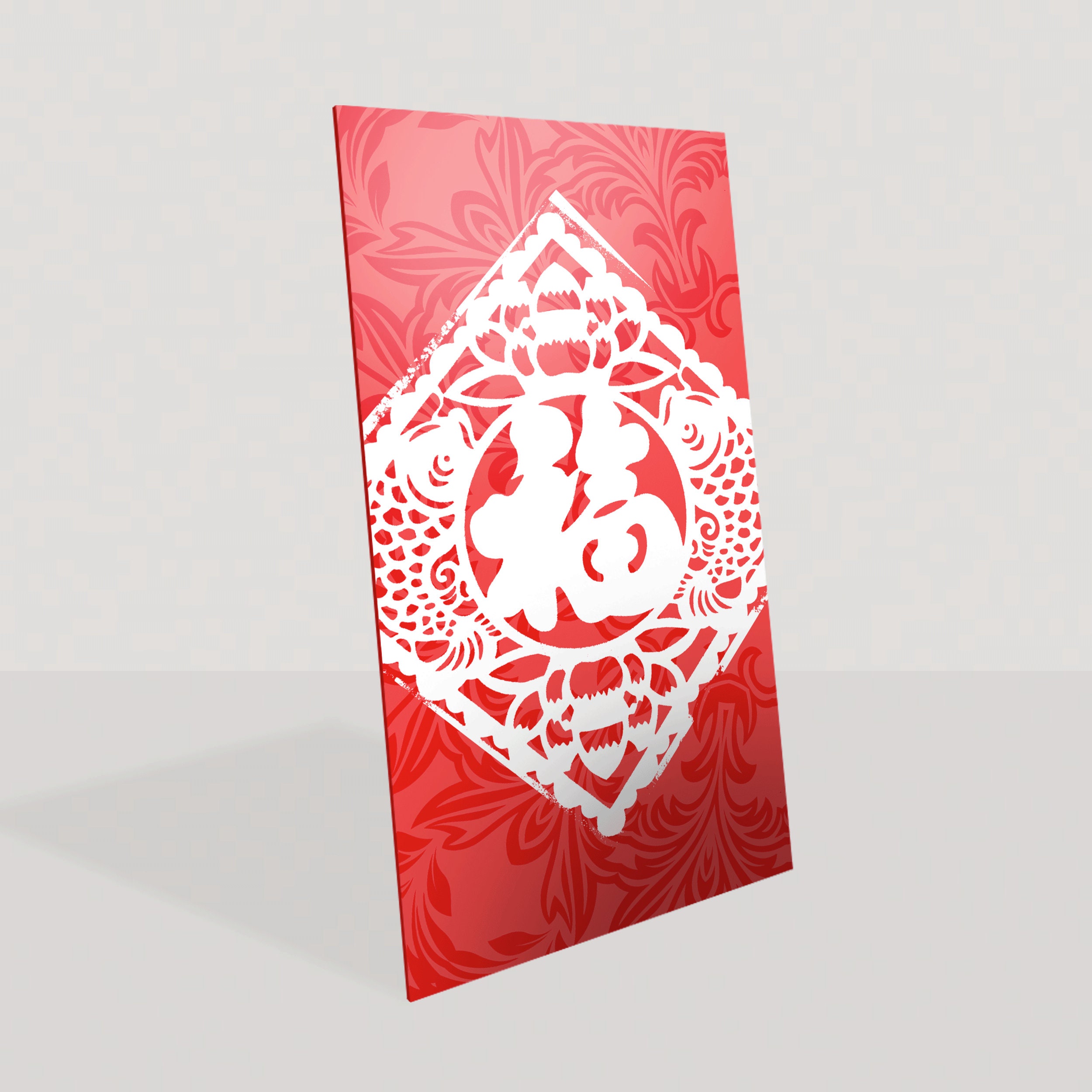 Red Envelope Printable – Bao Lì Xì for Vietnamese Lunar New Year / Tết ...