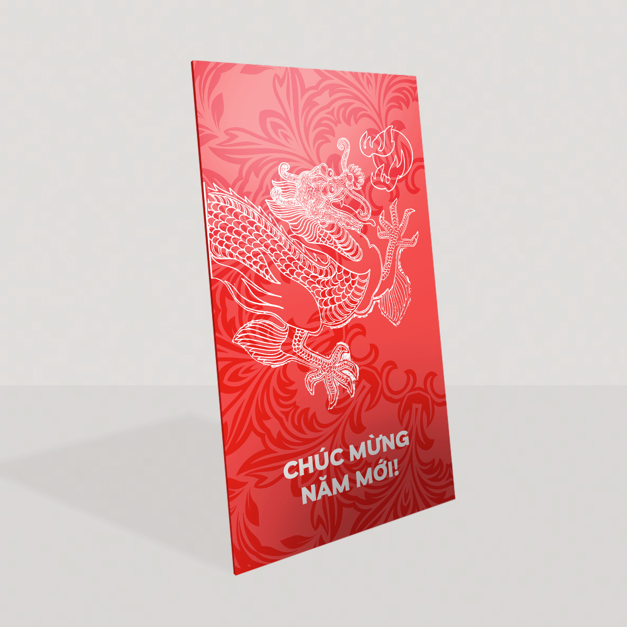 Red Envelope Printable – Bao Lì Xì for Vietnamese Lunar New Year / Tết ...